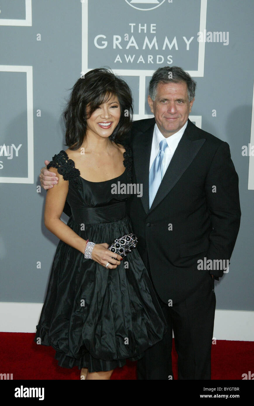 Les Moonves and Julie Moonves The 49th Annual Grammy Awards, held at ...
