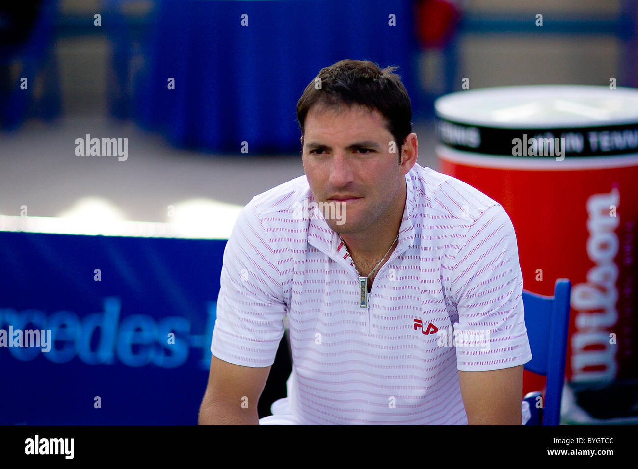 Jonathan Erlich of Israel Men's Doubles Runner-up in the Tennis Channel ...