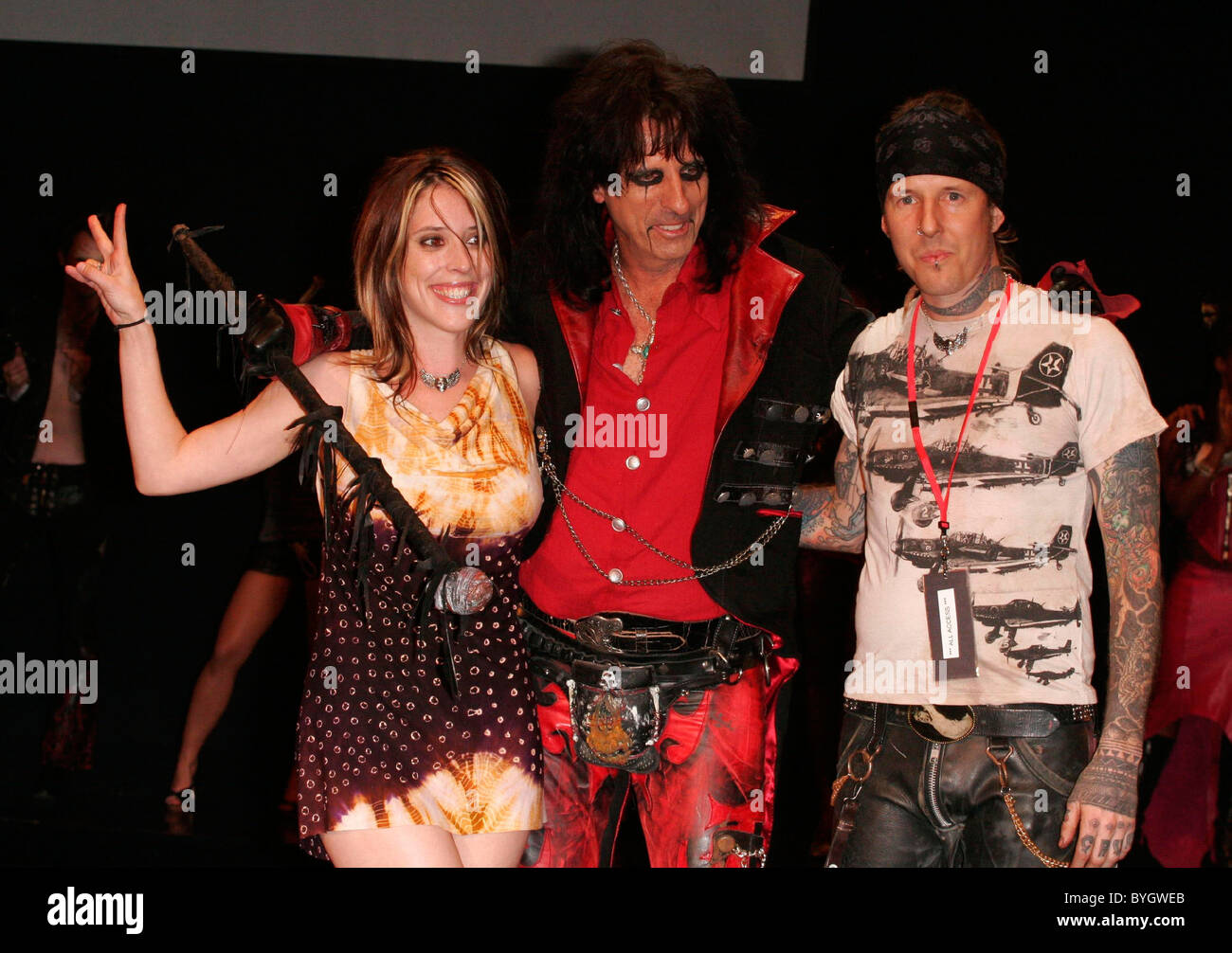 Alice Cooper, Guiliana Mayo and Todd Waters Junker Designs Fall 2007 ...