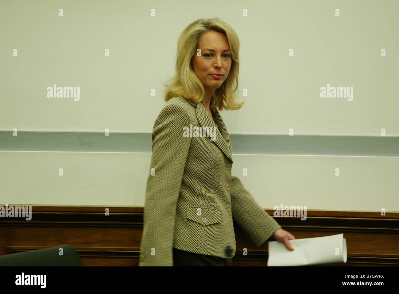 Former CIA covert agent Valerie Plame Wilson testifies before the US ...