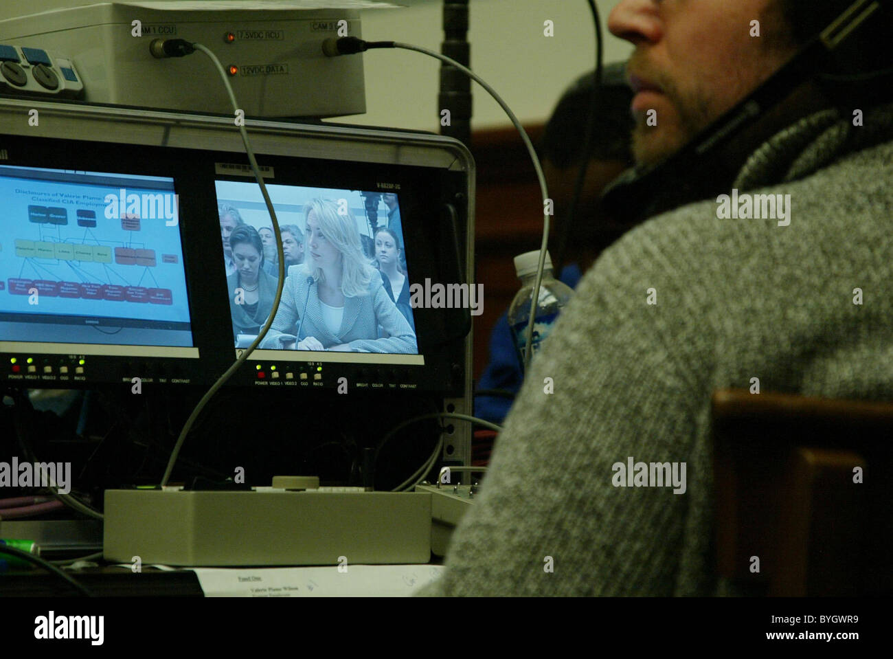 Former CIA covert agent Valerie Plame Wilson testifies before the US ...