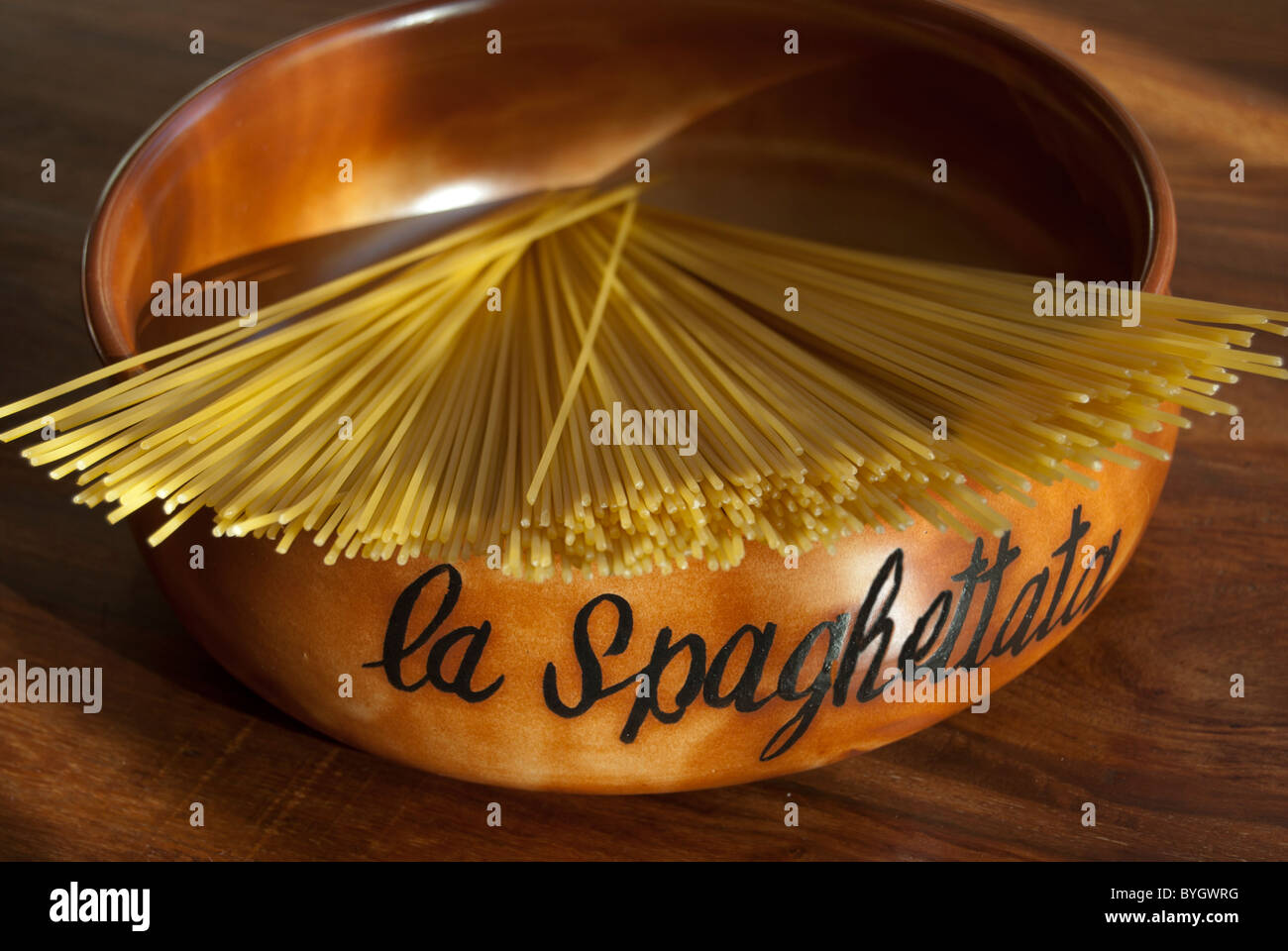 Spaghetti. Typical italian pasta Stock Photo - Alamy