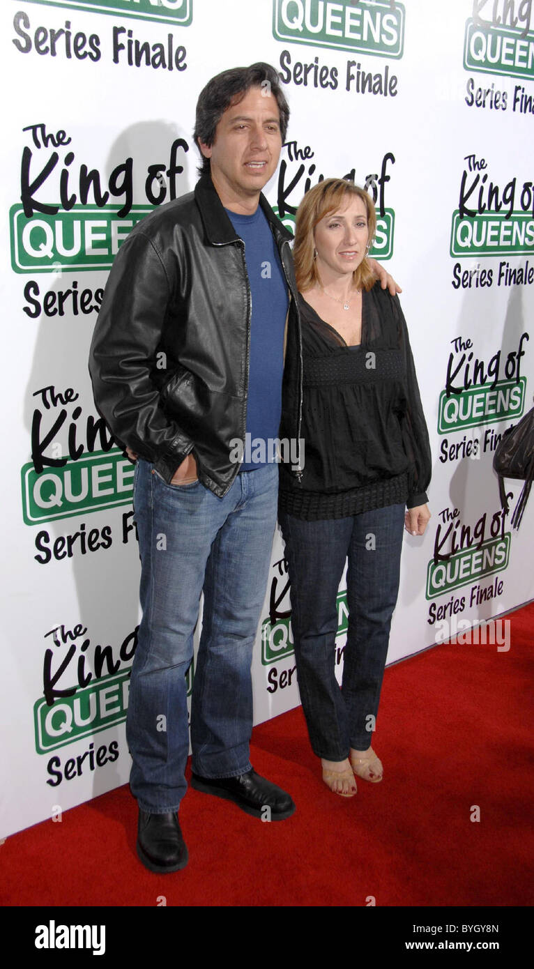 Ray Ramano and guest 'The King of Queens' wrap party, celebrating nine ...