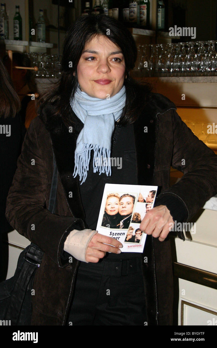 Jasmin Tabatabai, at the premiere of the play "Szenen einer Ehe" at the ...