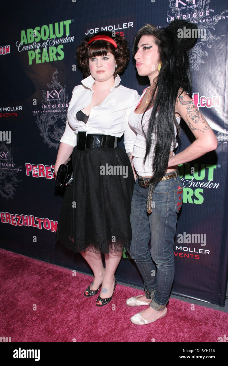 Kelly Osbourne and Amy Winehouse Perez Hilton's Birthday Ball at the ...
