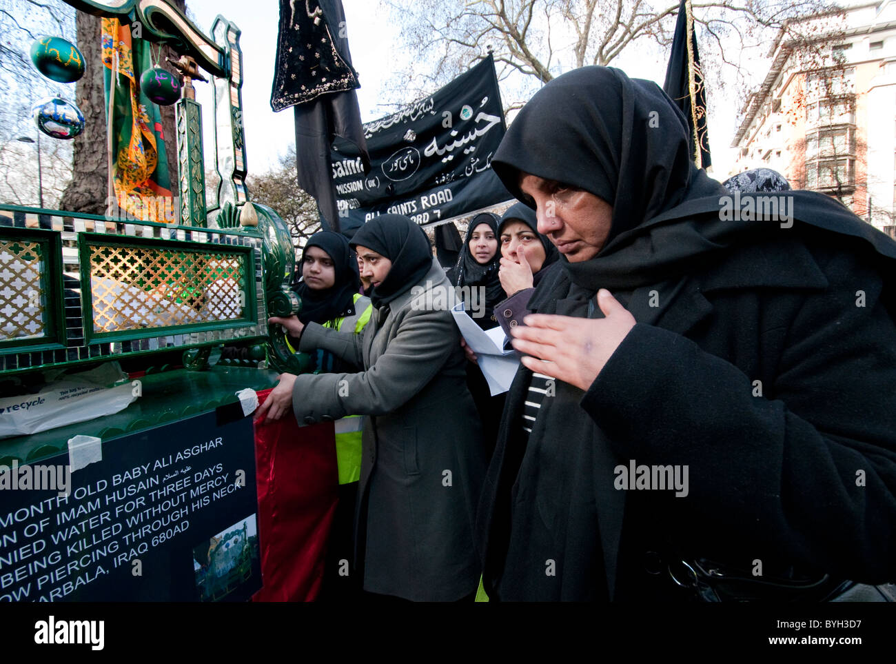 Hub- e -Ali Arbaeen (Chelum) Procession of Shia Muslims marking ...