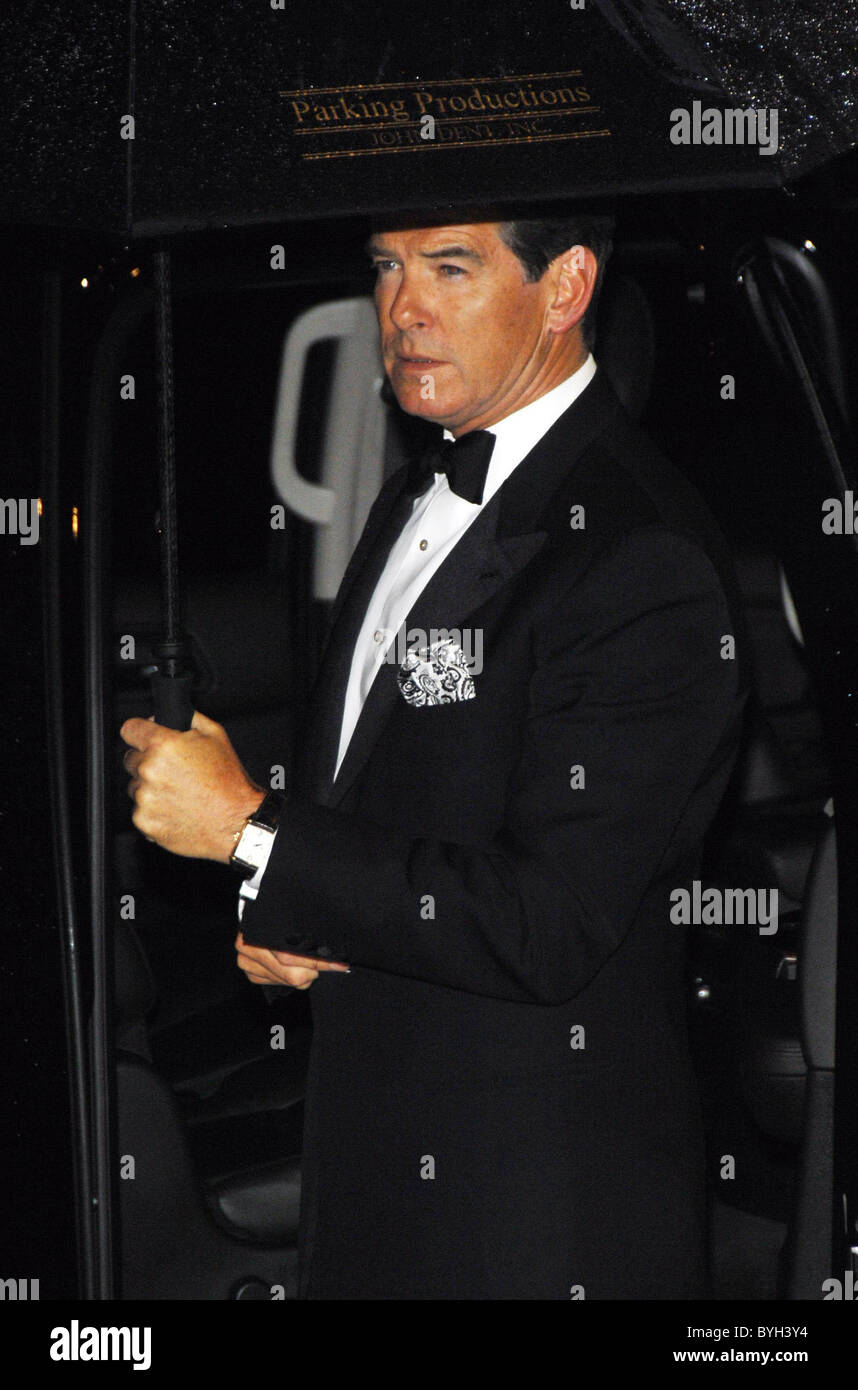 Pierce Brosnan Sir Elton John's 60th birthday party held at Cathedral ...