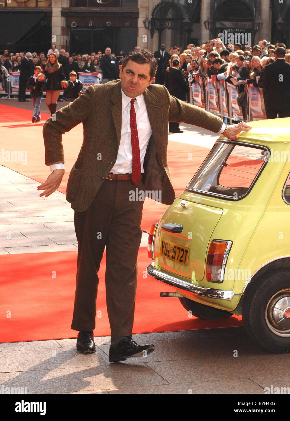 Rowan Atkinson 'Mr. Bean's Holiday', UK Premiere at Odeon Leicester ...