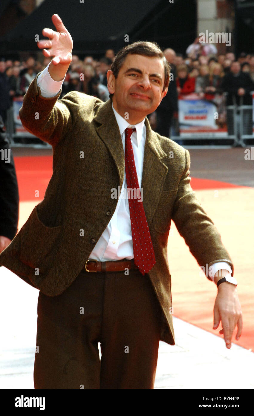 Rowan Atkinson 'Mr. Bean's Holiday', UK Premiere at Odeon Leicester ...