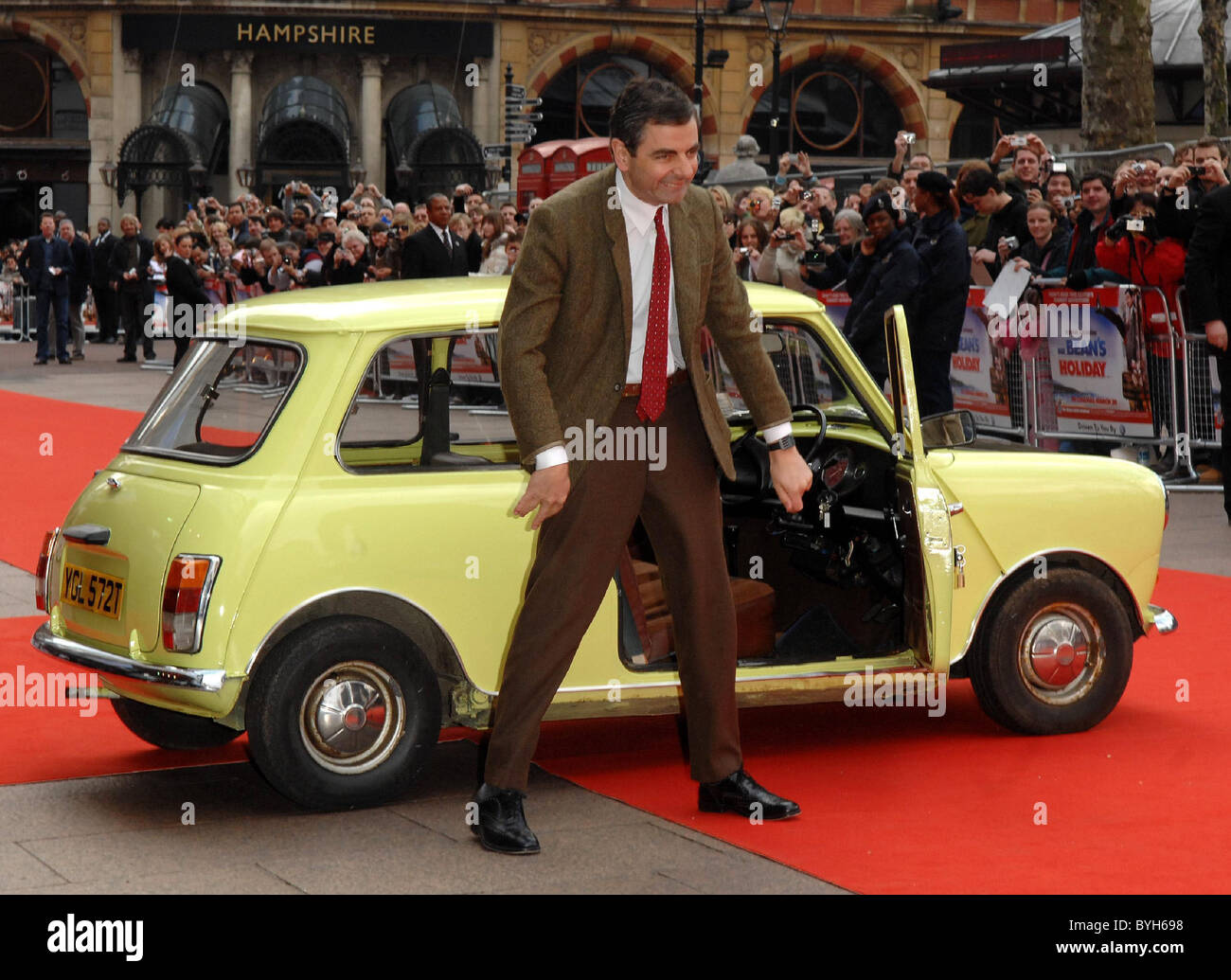 Rowan Atkinson 'Mr. Bean's Holiday', UK Premiere at Odeon Leicester ...