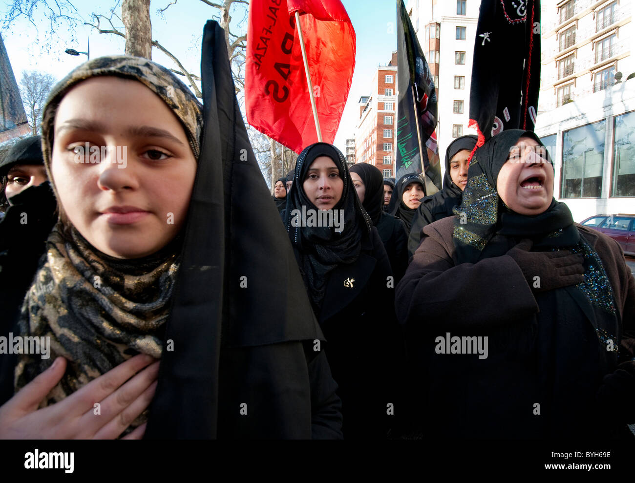 Hub- e -Ali Arbaeen (Chelum) Procession of Shia Muslims marking ...