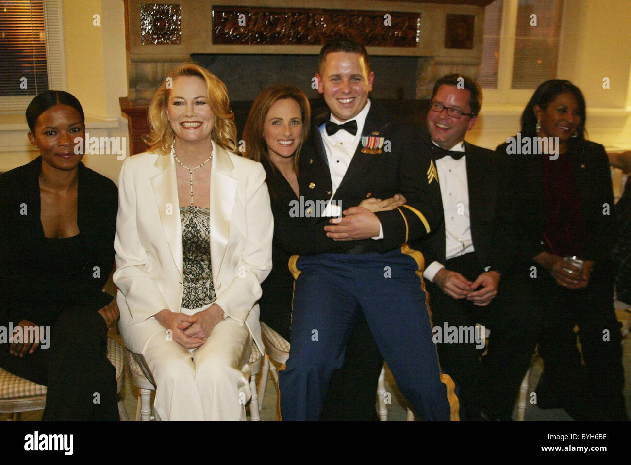 Rose Rollins, Cybill Shepherd, Army Sergeant Bleu Copas, Marlee Matlin ...