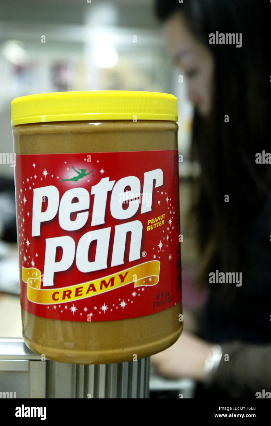 PEANUT POISONING EPIDEMIC This is the innocent-looking jar of peanut ...