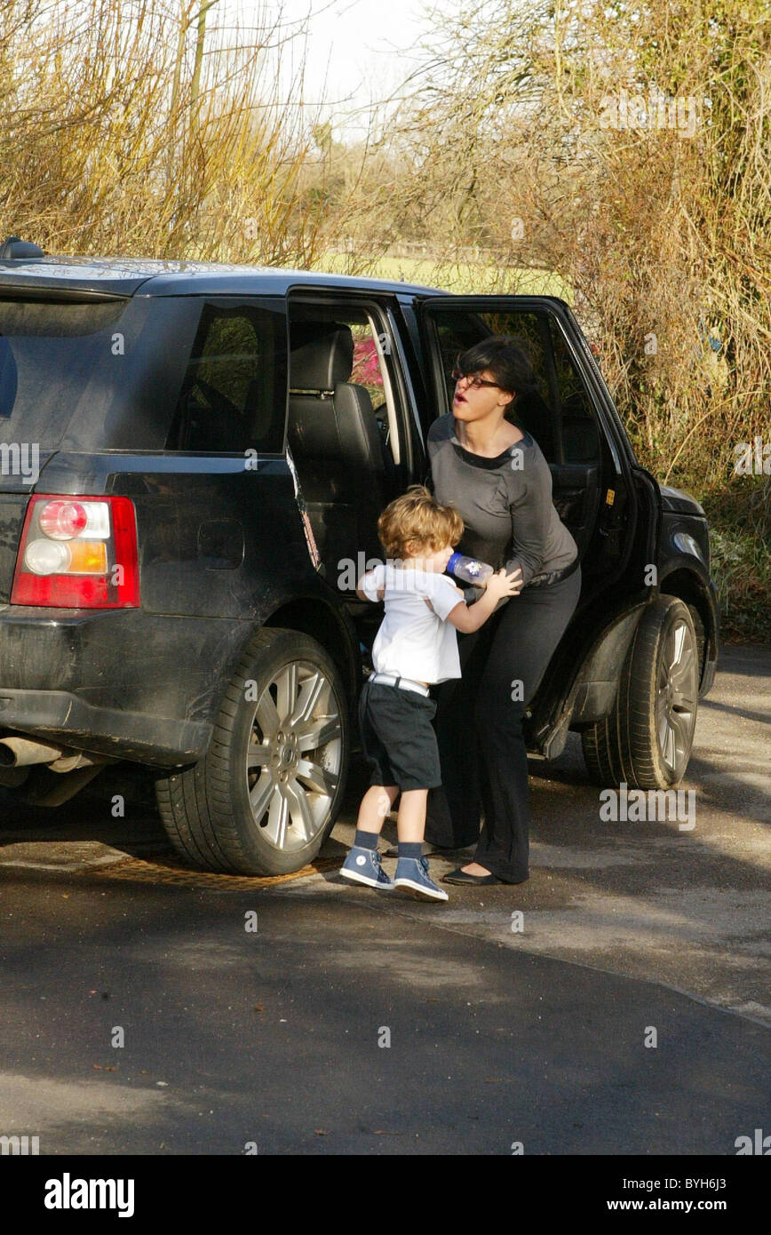Jade Goody and Jack Tweedy go shopping and visit a local pub. Jack was ...