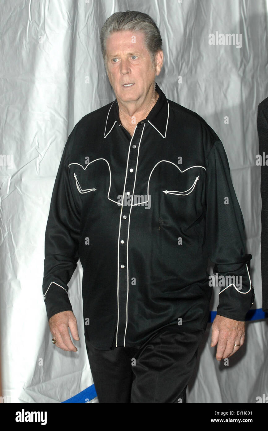 Brian Wilson Sir Elton John's 60th birthday party concert held at ...