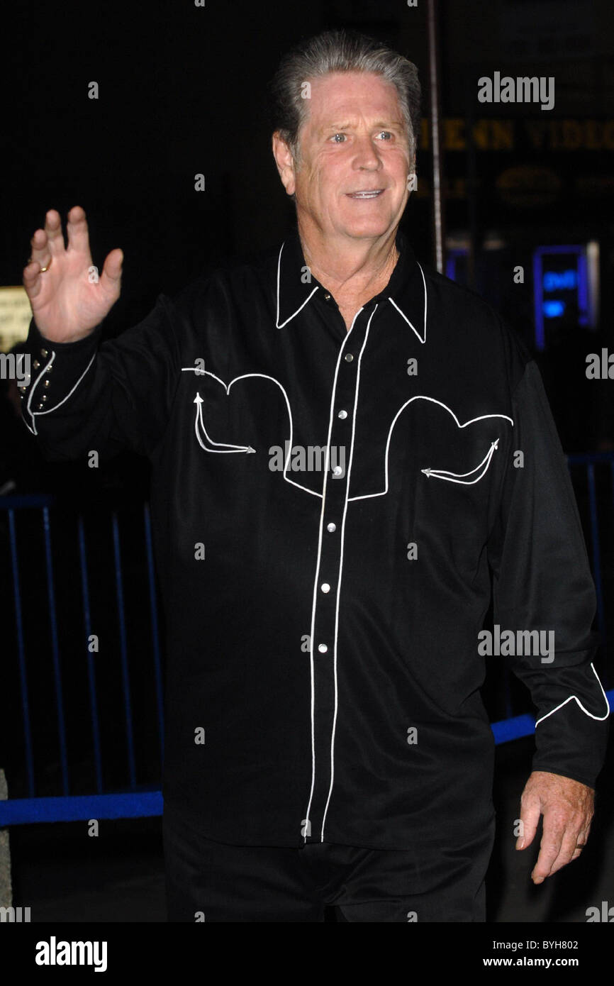 Brian Wilson Sir Elton John's 60th birthday party concert held at ...