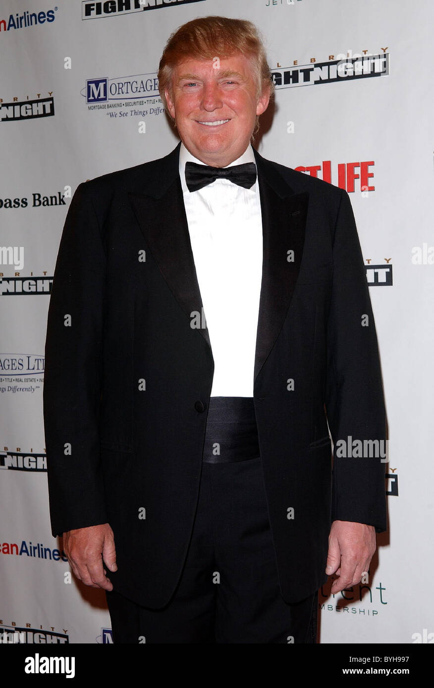 Donald Trump Muhammad Ali's Celebrity Fight Night XIII at the Marriot ...