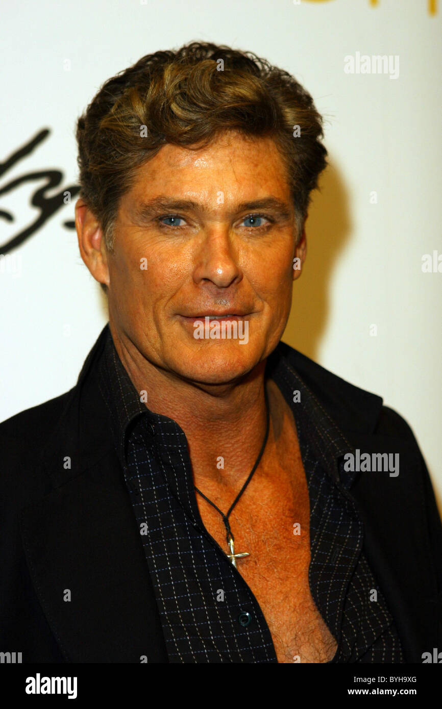 David Hasselhoff Studio 54 hosts an Ed Hardy fashion show in the MGM ...