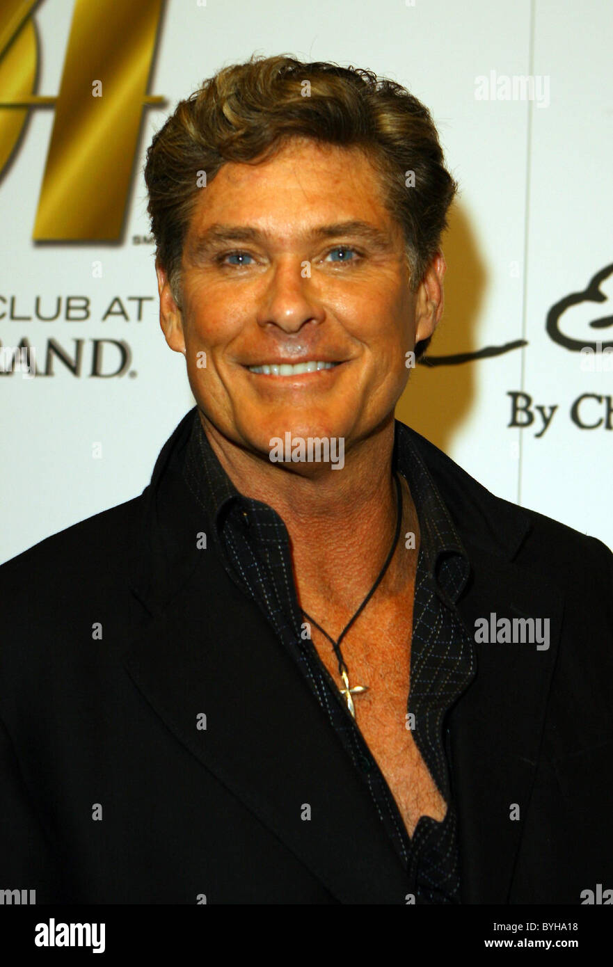 David Hasselhoff Studio 54 hosts an Ed Hardy fashion show in the MGM ...