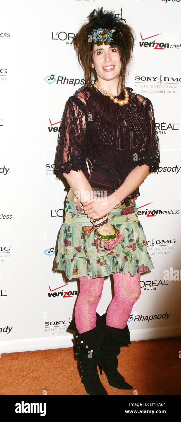 Imogen Heap at the Clive Davis Pre-Grammy awards party, held at The ...