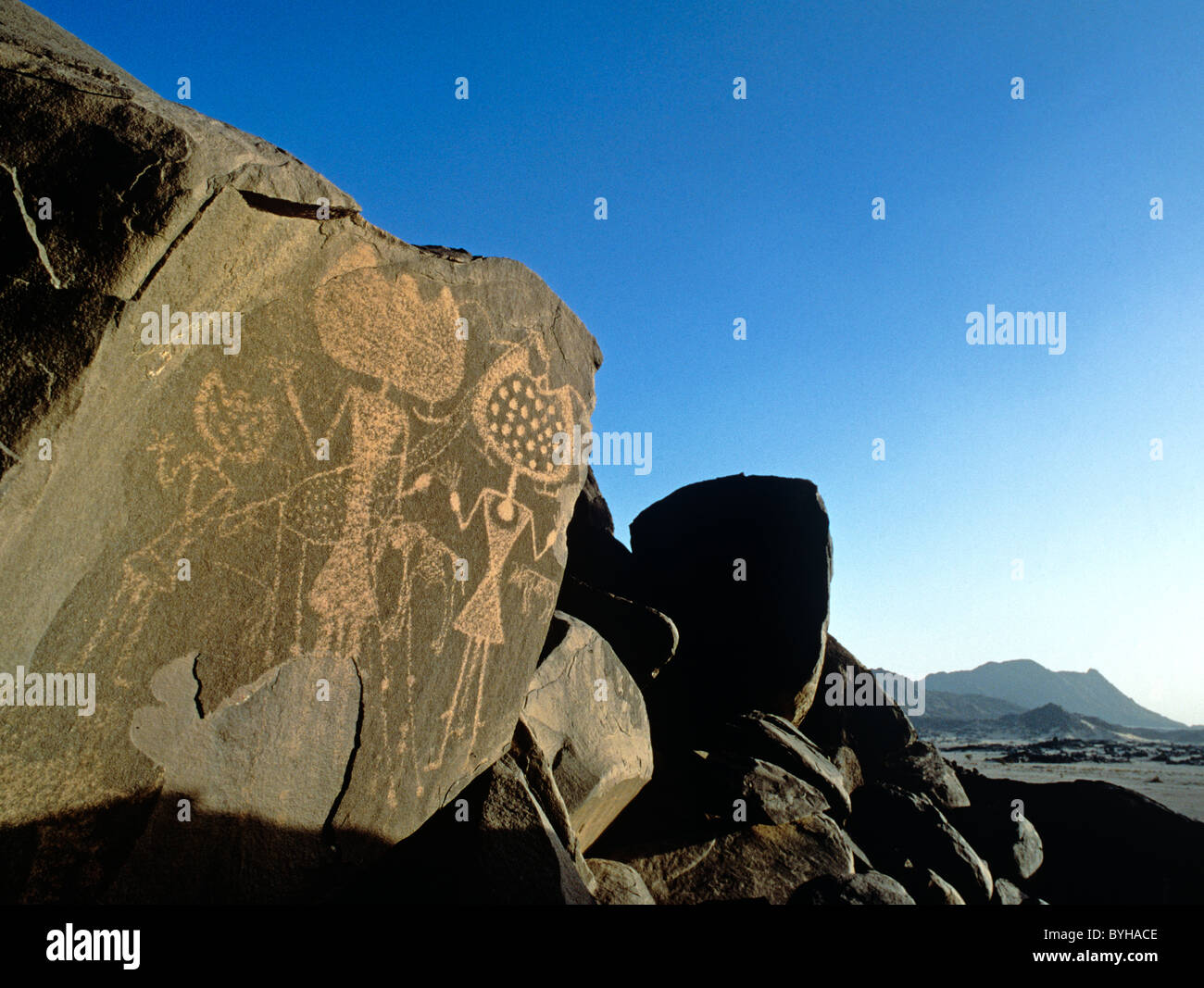 Niger rock art hi-res stock photography and images - Alamy
