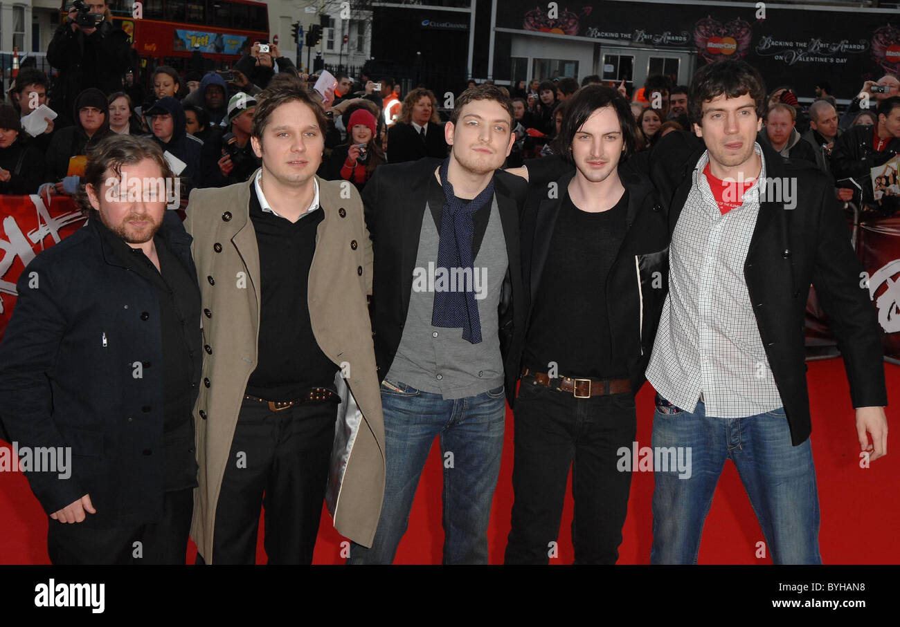The brit awards 2007 arrivals hi-res stock photography and images - Alamy