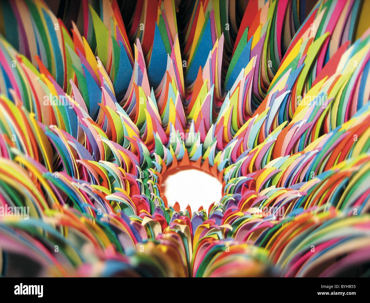 Paper Sculptures Jen Stark makes beautiful paper art. It's surprising ...