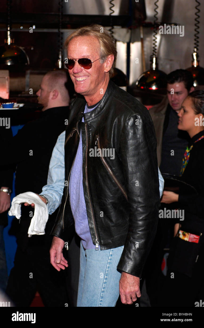 Peter Fonda promotes his new film ' Ghost Rider' in Times Square and ...