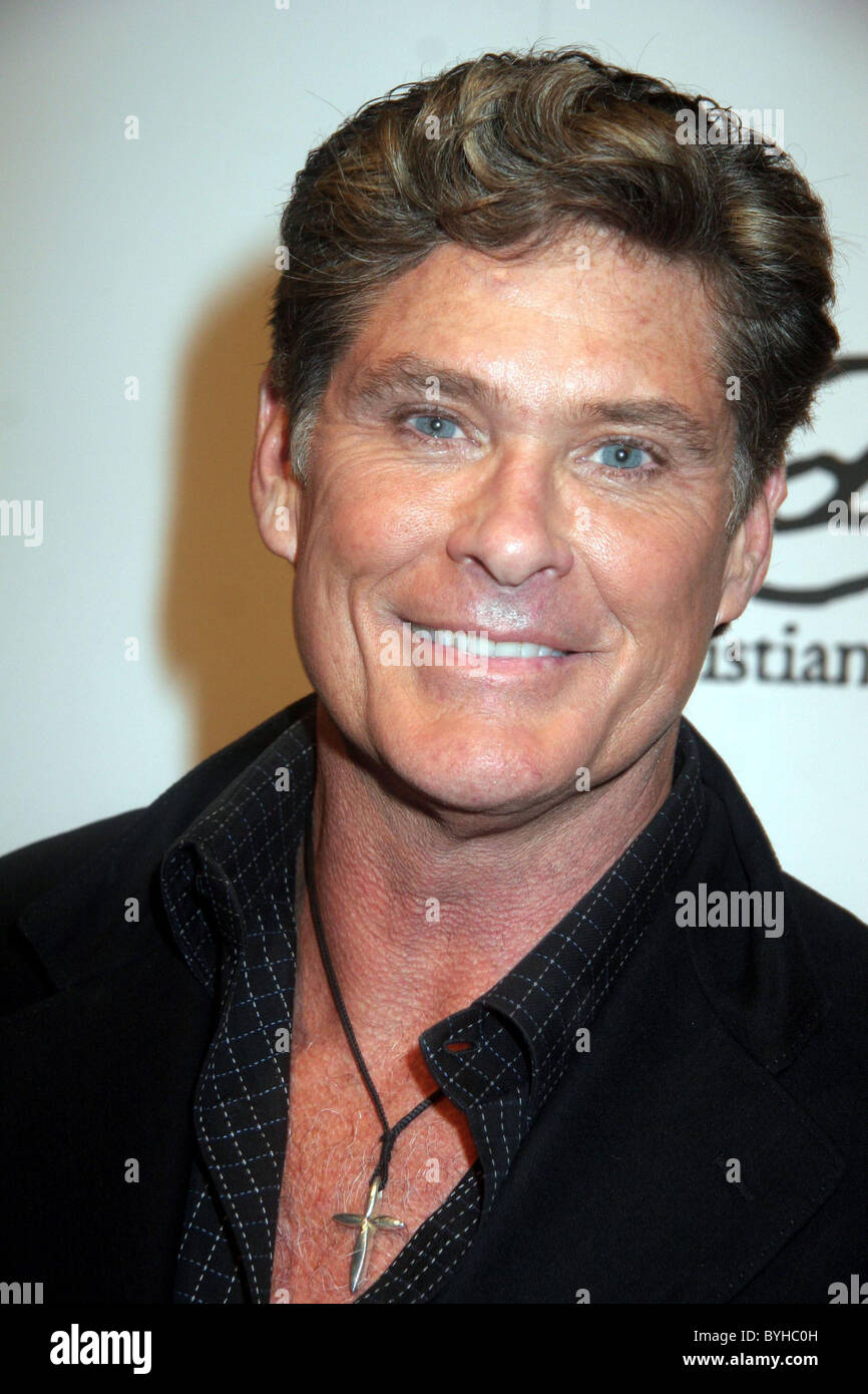 David Hasselhoff Studio 54 hosts a fashion show by Ed Hardy in the MGM ...