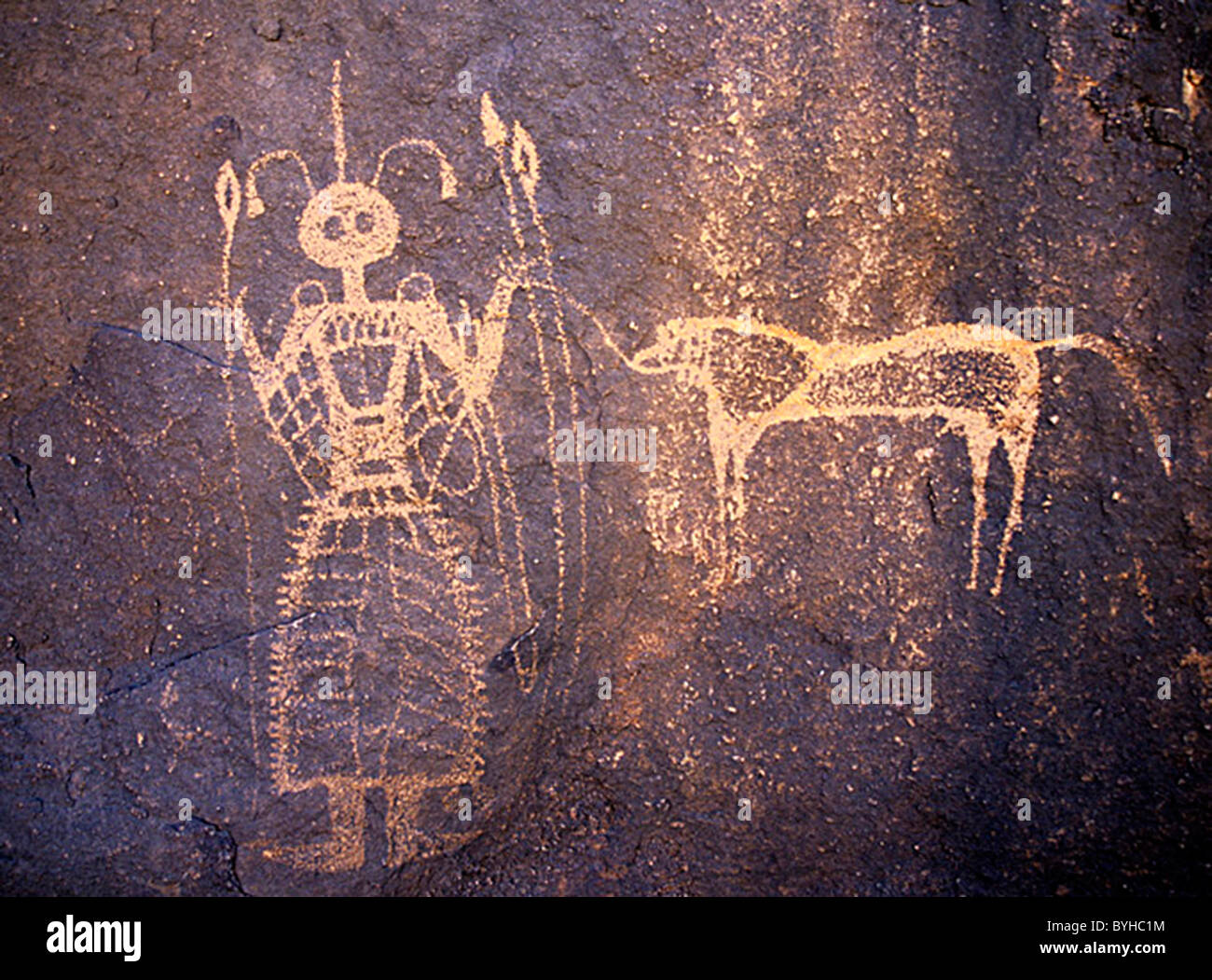 Engraved Rock Art in Niger Stock Photo - Alamy