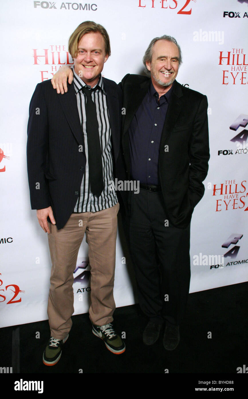 Jonathan and Wes Craven "The Hills Have Eyes 2" - Cast and Crew Event ...