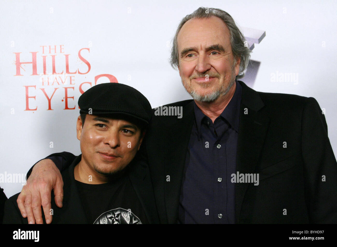 Wes Craven and Jacob Vargas "The Hills Have Eyes 2" - Cast and Crew ...