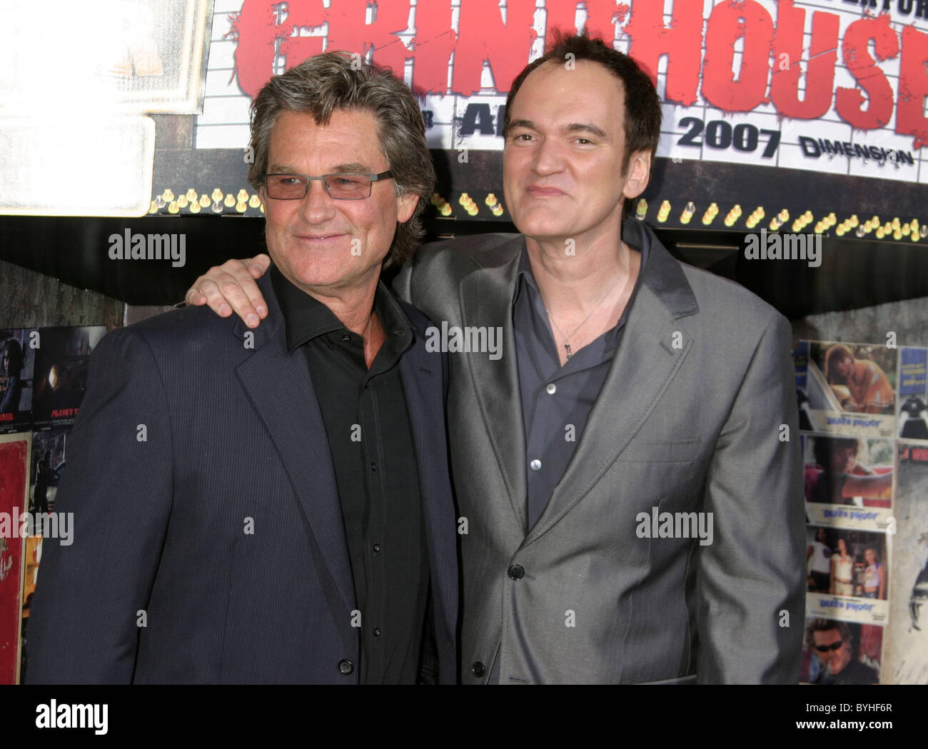 Quentin tarantino kurt russell grindhouse hi-res stock photography and ...