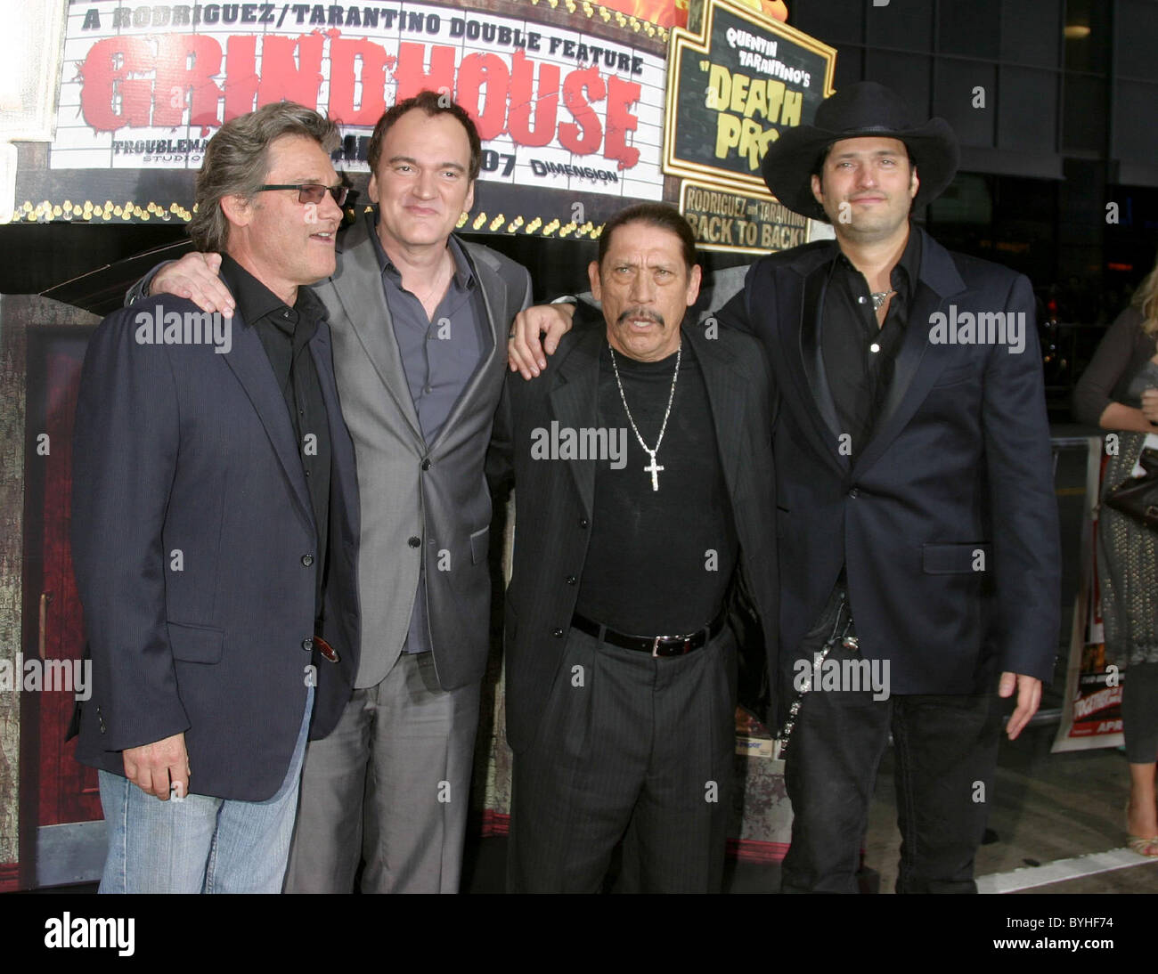 Quentin tarantino kurt russell grindhouse hi-res stock photography and ...
