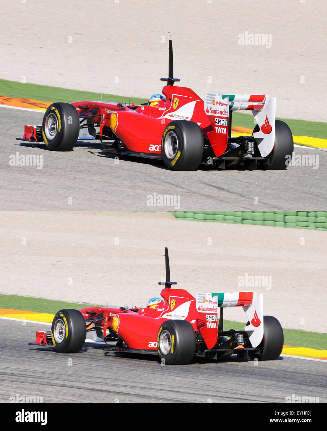 Ferrari rear wing High Resolution Stock Photography and Images - Alamy