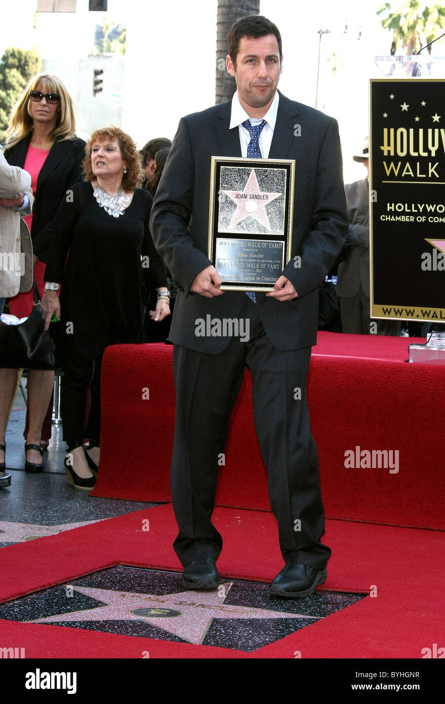 ADAM SANDLER ADAM SANDLER HONORED WITH A STAR ON THE HOLLYWOOD WALK OF ...