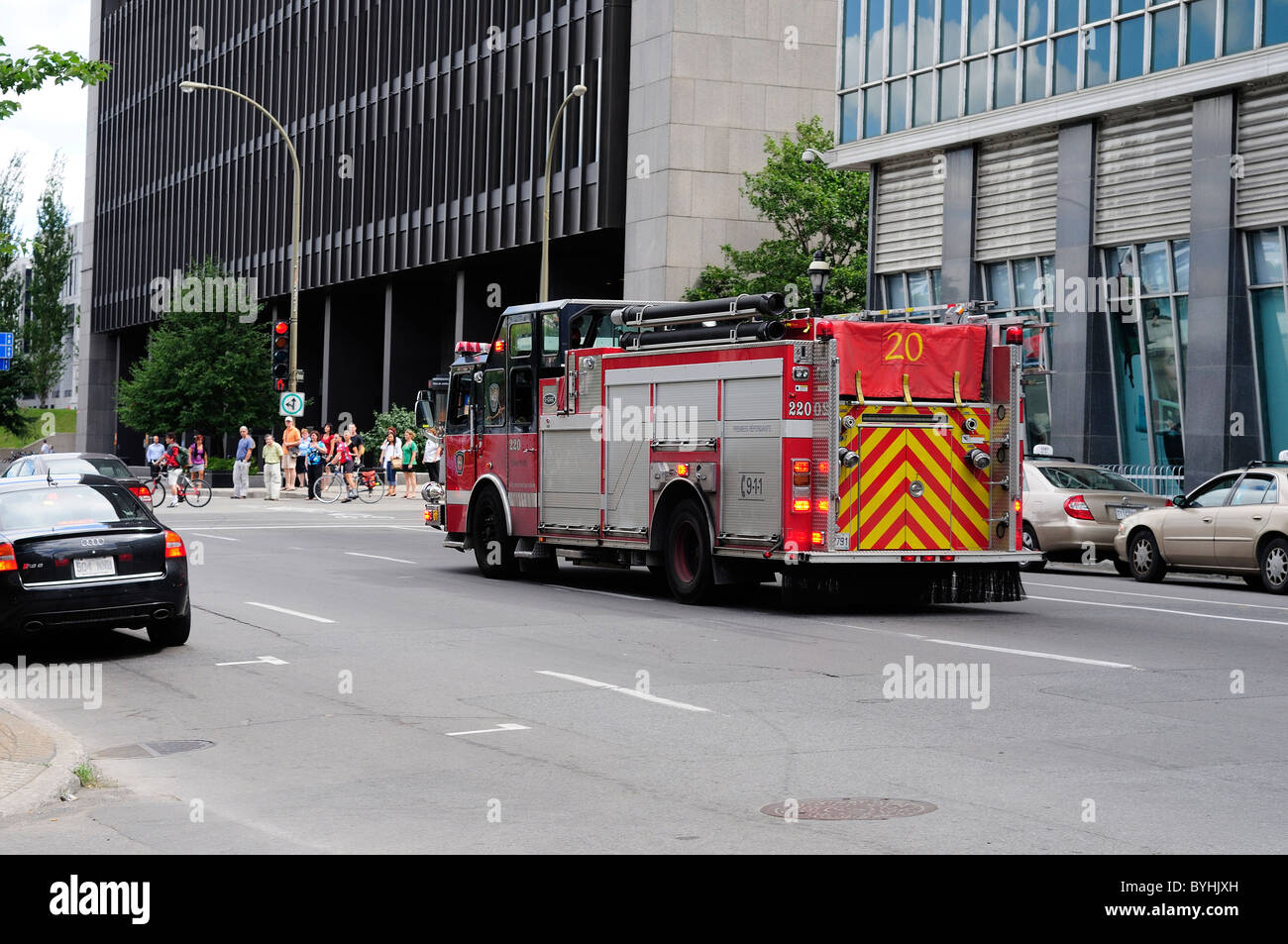 Montreal fire department hi-res stock photography and images - Alamy