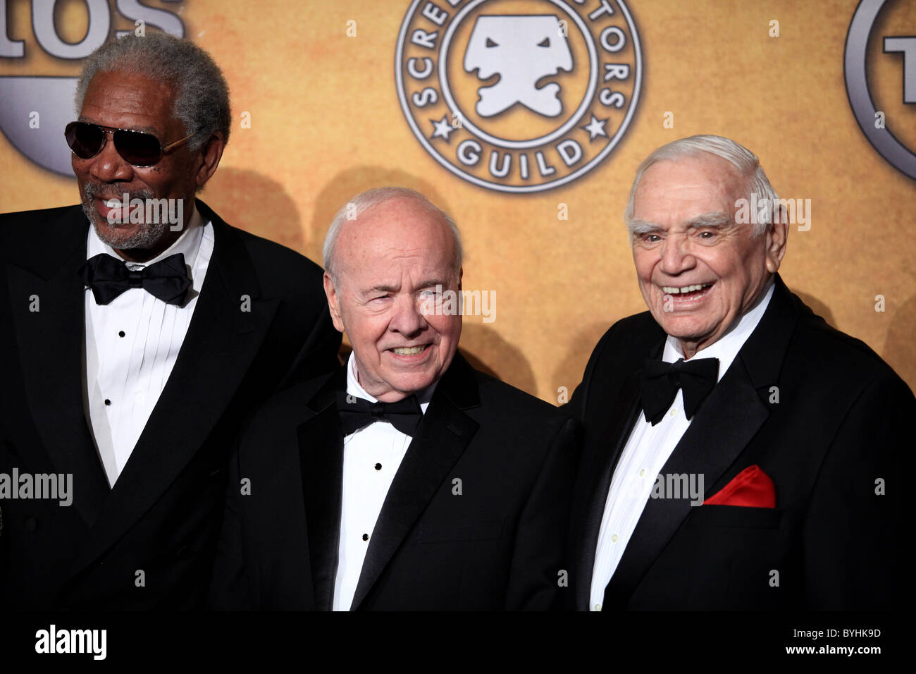 MORGAN FREEMAN TIN CONWAY ERNEST BORGNINE 17TH ANNUAL SCREEN ACTOR ...