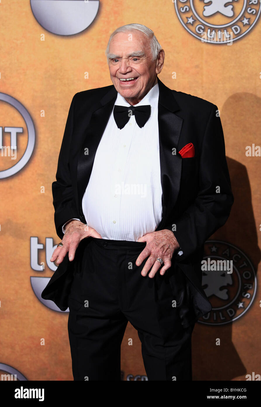 ERNEST BORGNINE 17TH ANNUAL SCREEN ACTOR GUILD AWARDS PRESS ROOM ...