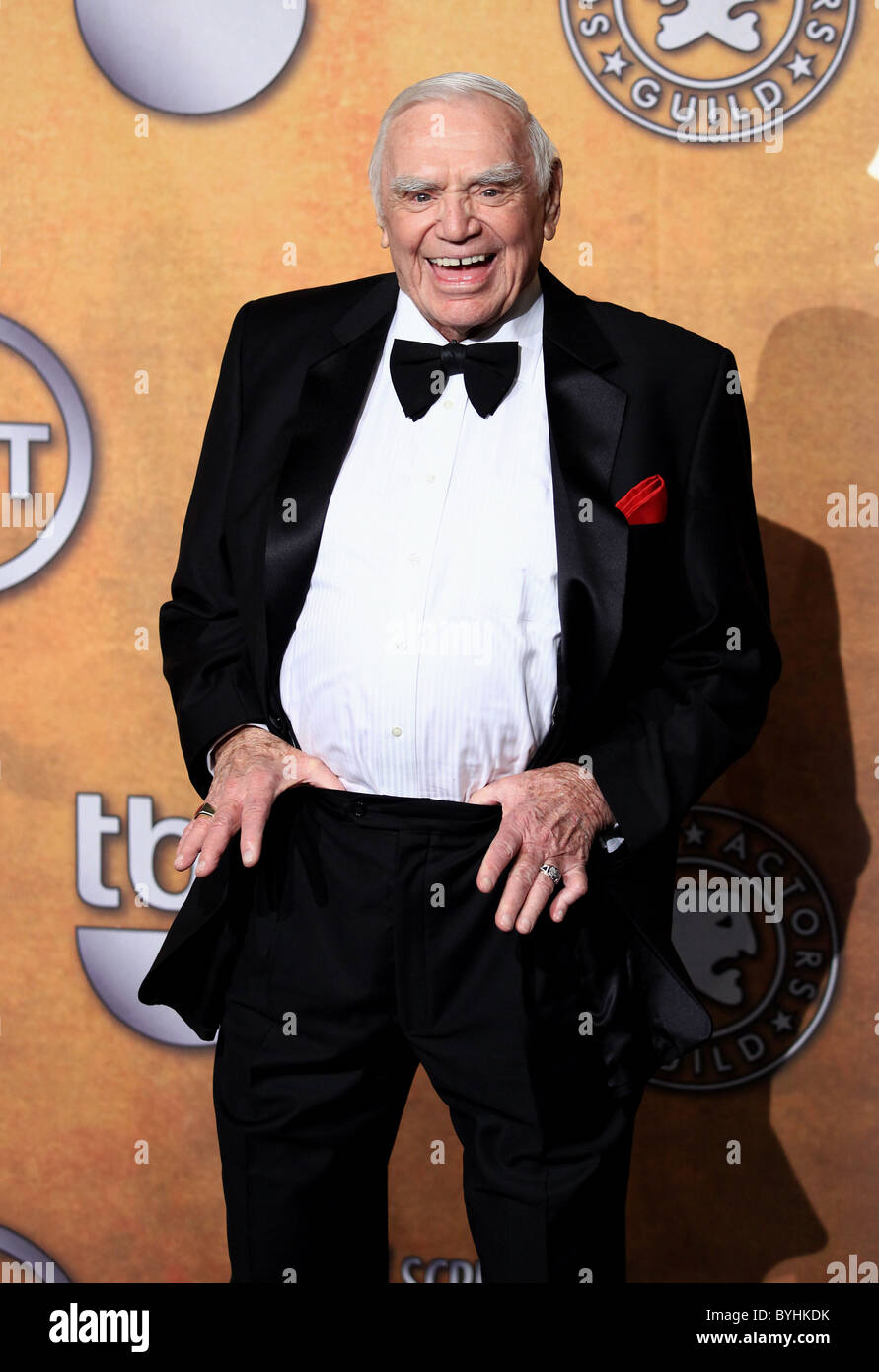 ERNEST BORGNINE 17TH ANNUAL SCREEN ACTOR GUILD AWARDS PRESS ROOM ...