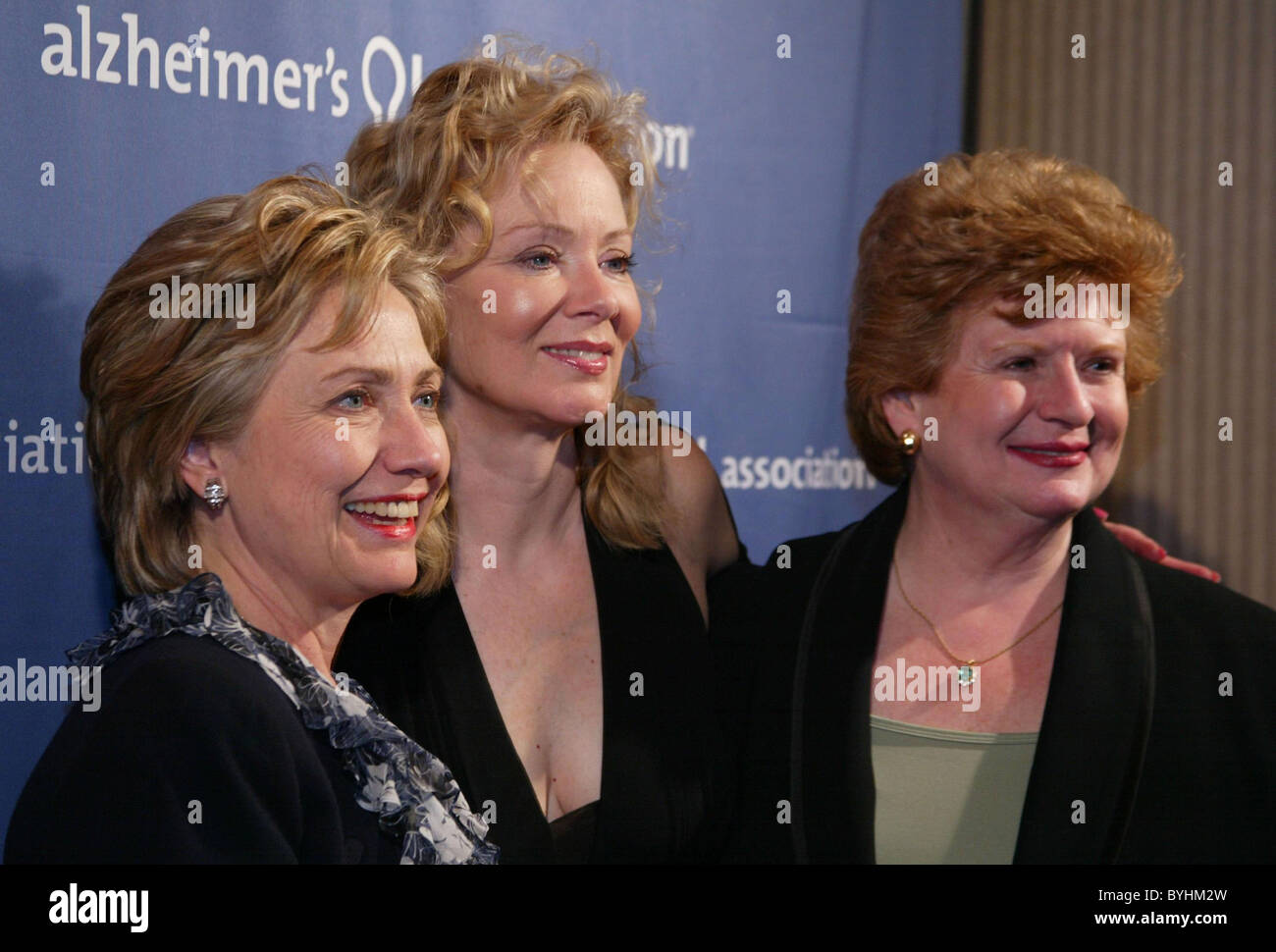 Hillary Clinton, Jean Smart and Guest The 4th Annual Alzheimers Gala ...