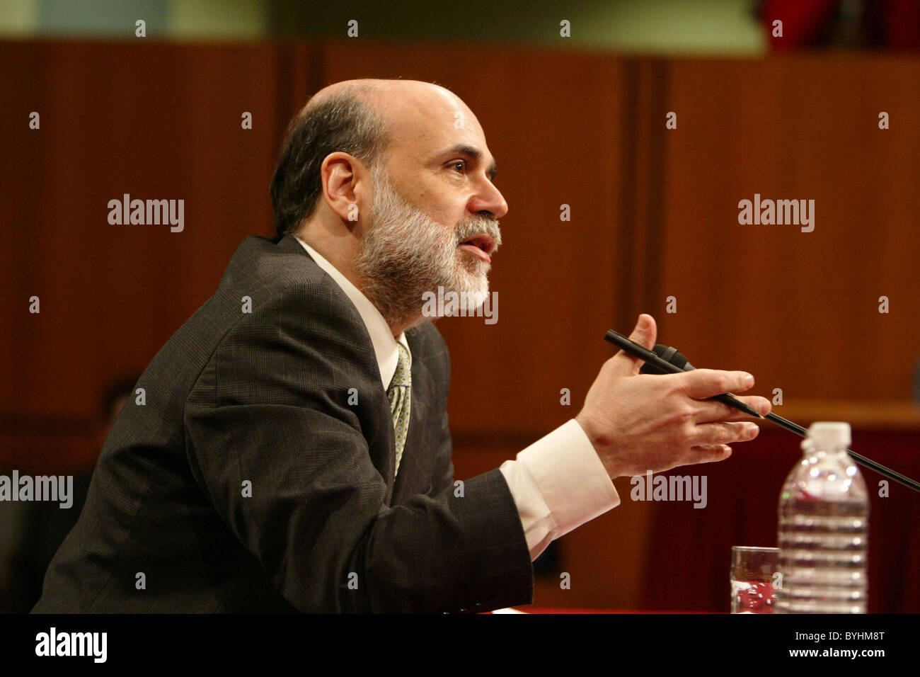 Federal Reserve Chairman Ben Bernanke answered committee questions on ...