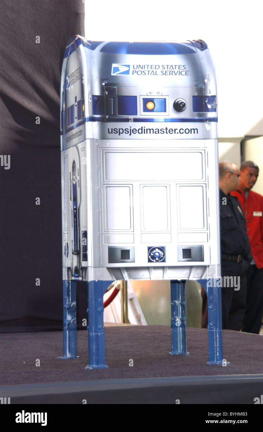 Star Wars Mailbox in the shape of R2-D2 United States Post Office ...