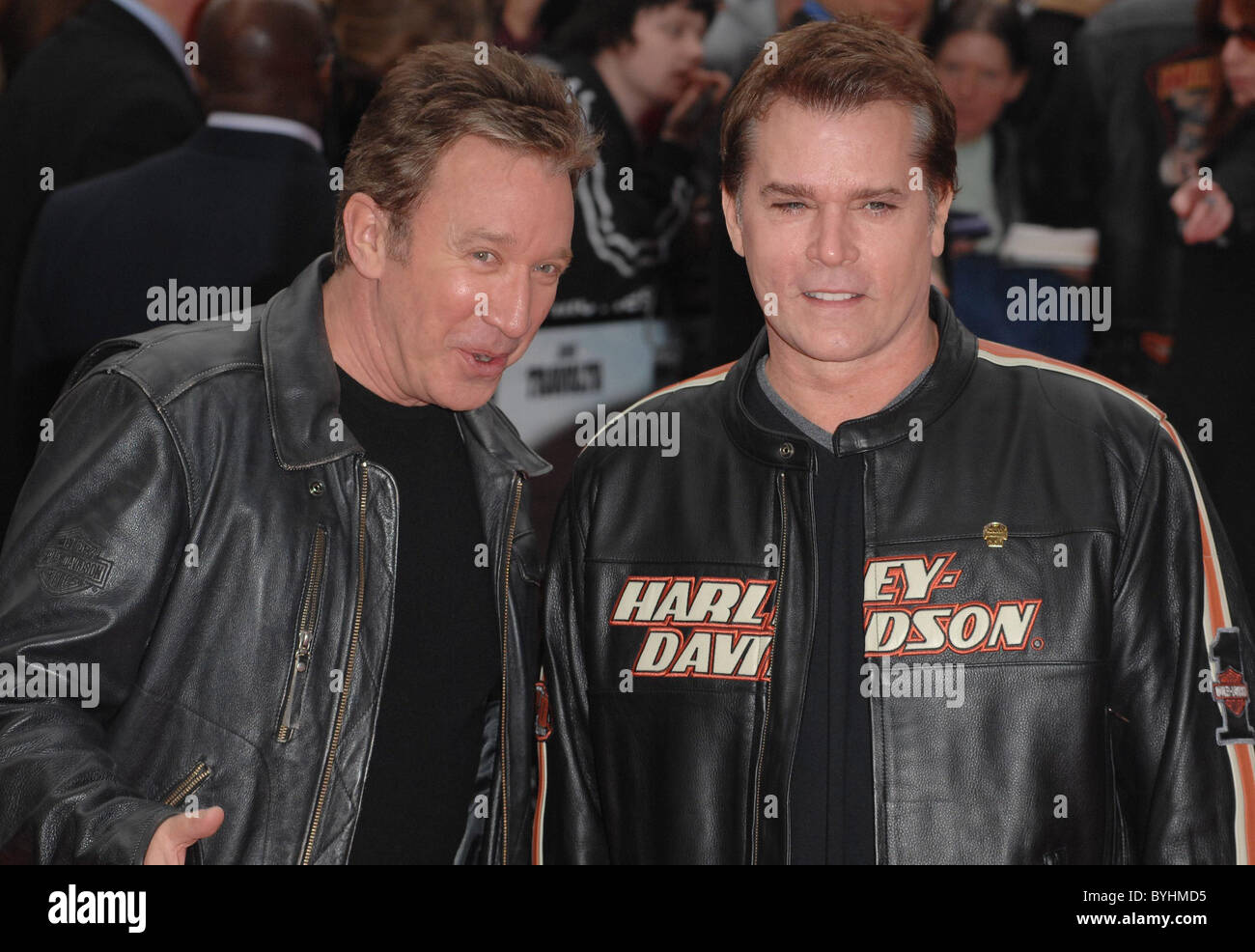 Tim Allen and Ray Liotta UK premiere of 'Wild Hogs' held at the Odeon ...