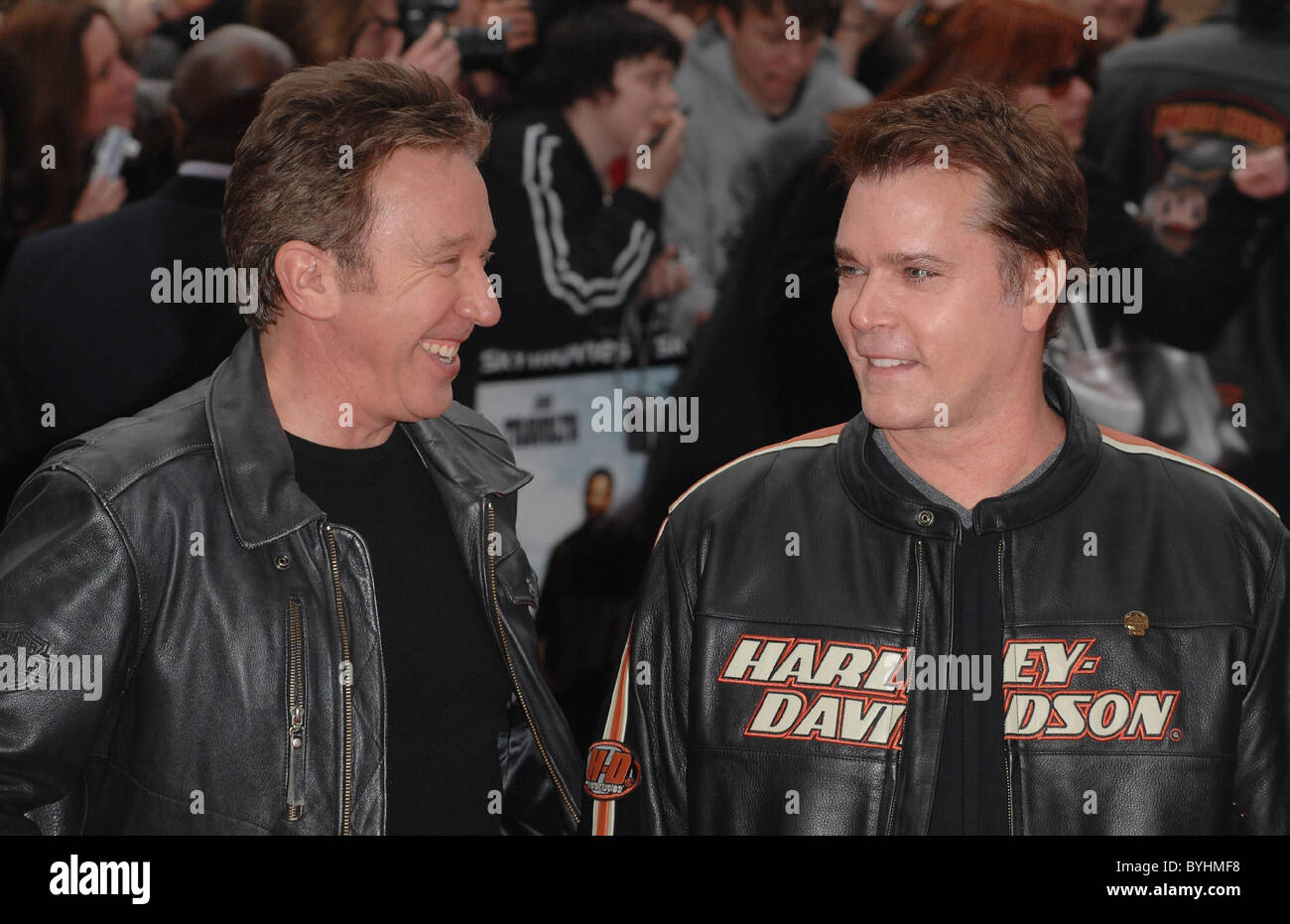 Tim Allen and Ray Liotta UK premiere of 'Wild Hogs' held at the Odeon ...