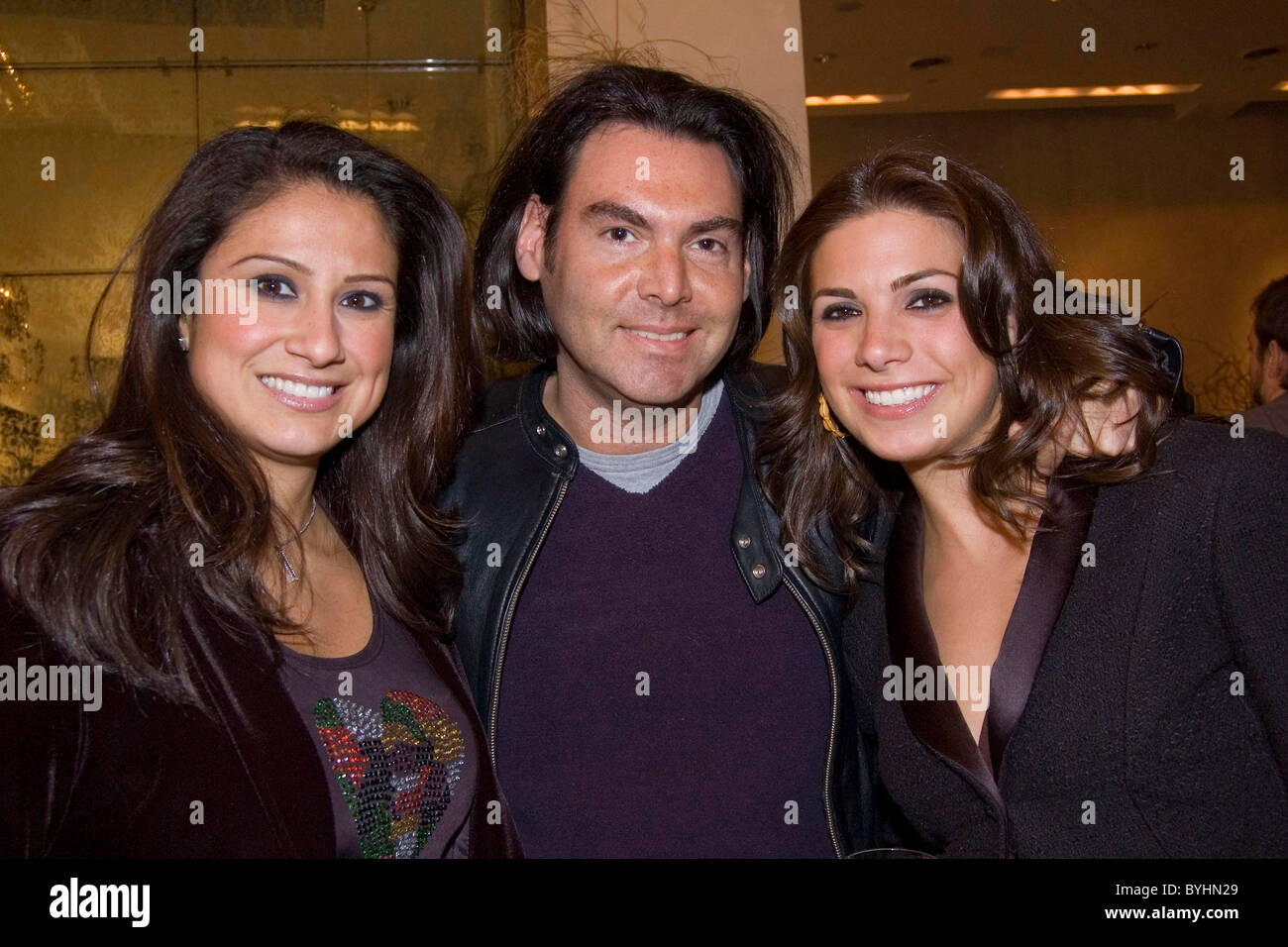 Victoria Flores, Ian Gerard, CEO Gen Art, and Jessica Karp 12th Gen Art ...