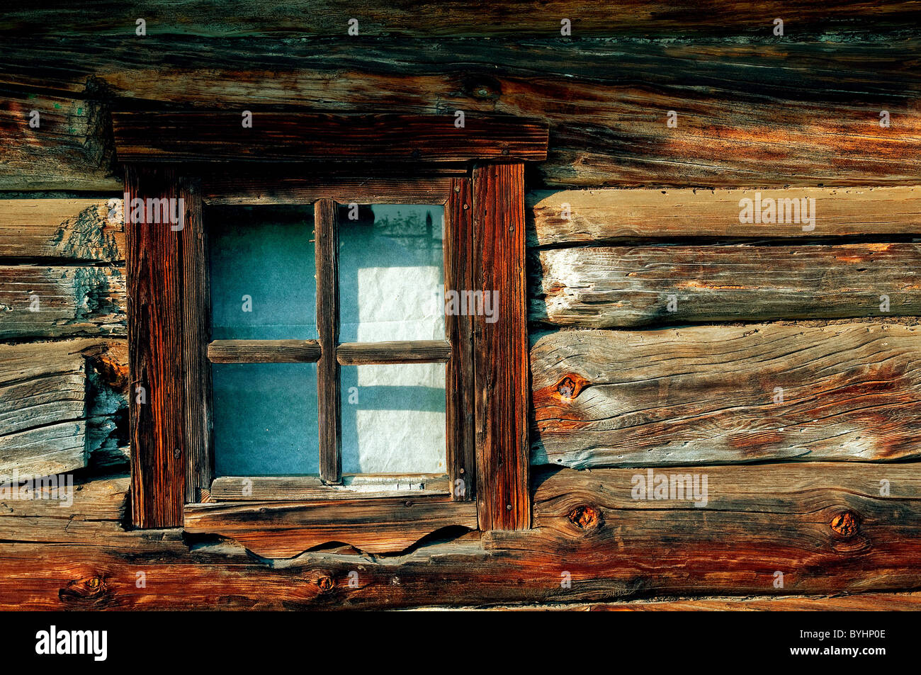 Wooden window beams hi-res stock photography and images - Alamy