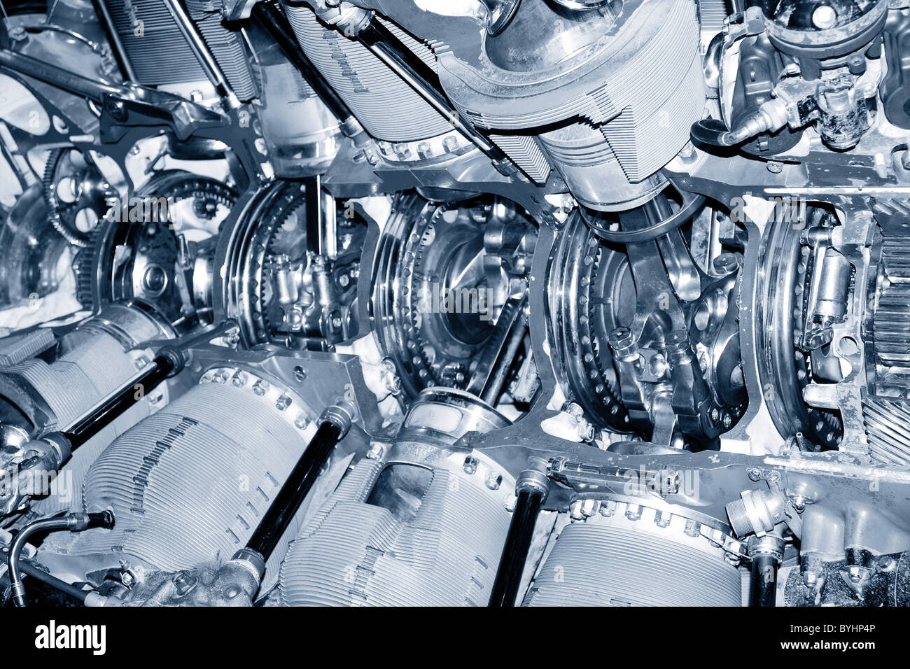 View of an engine inside Stock Photo - Alamy