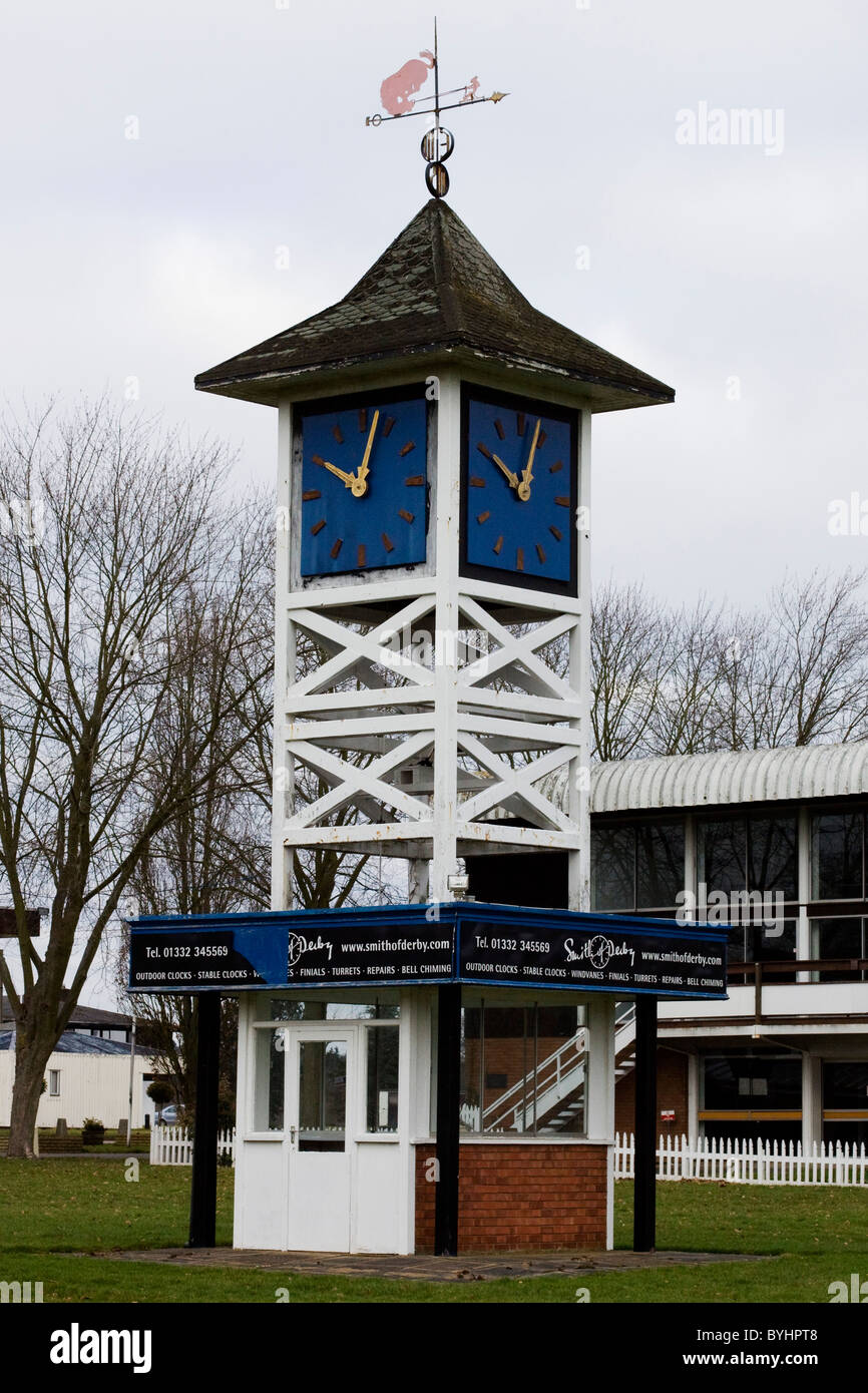 A Clock Tower at Stonleigh Park Stock Photo - Alamy