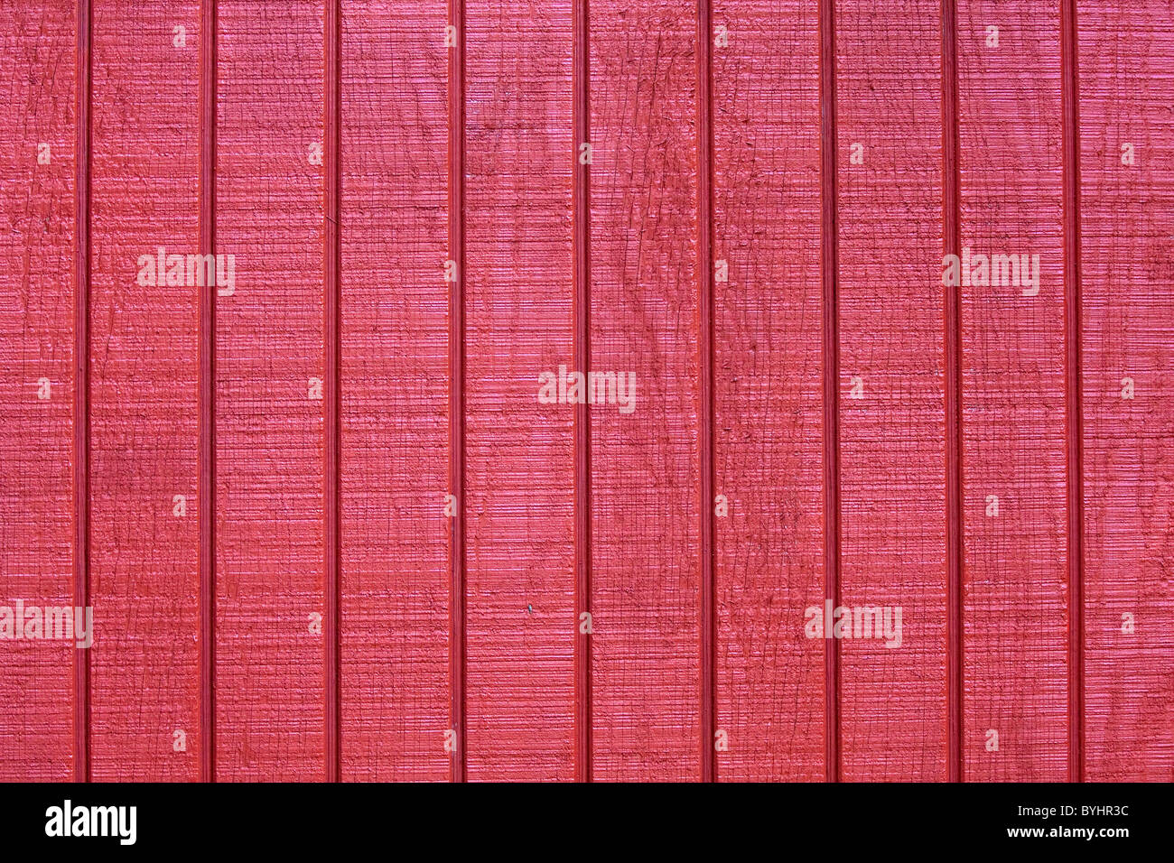 Red Wooden Wall Texture Stock Photo - Alamy
